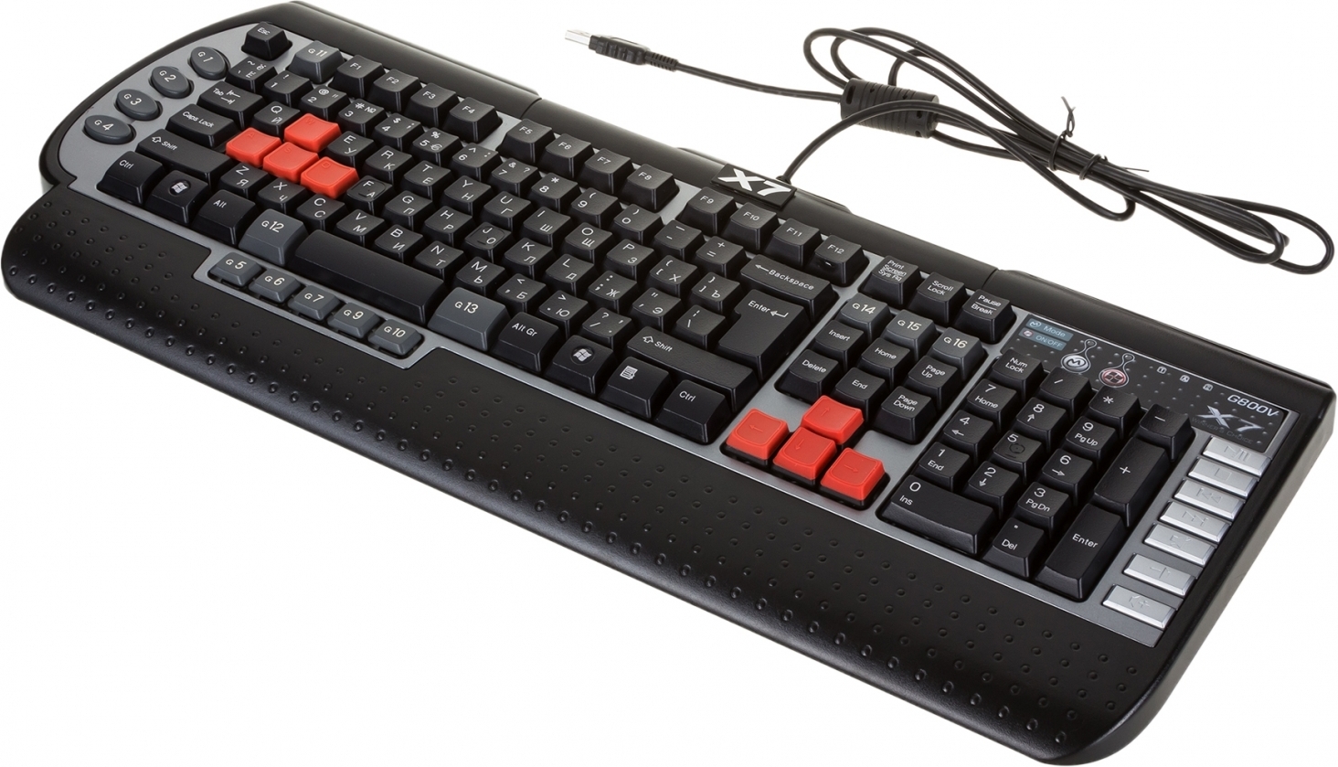 Геймърска клавиатура A4Tech X7 G800V