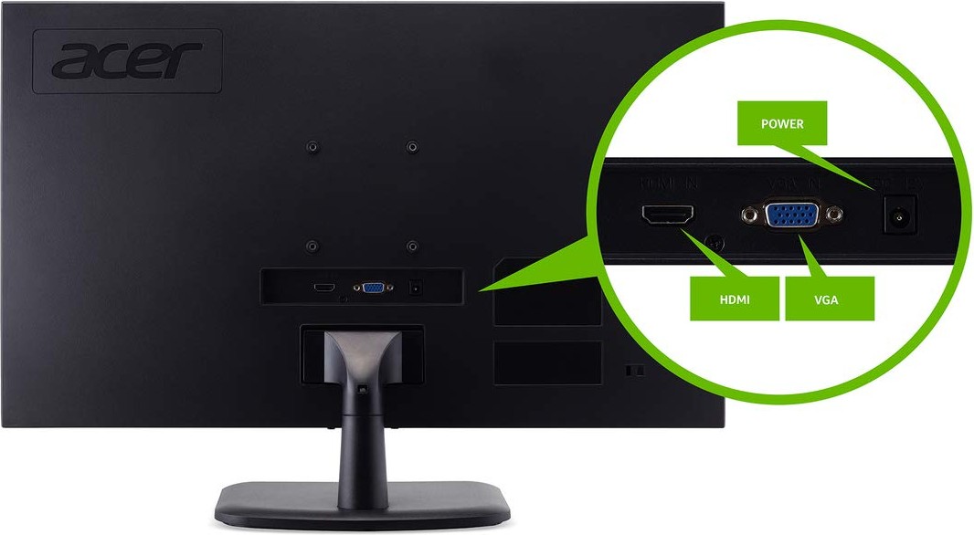 Монитор Acer EK240YAbi - 24" FHD IPS - UM.QE0EE.A01