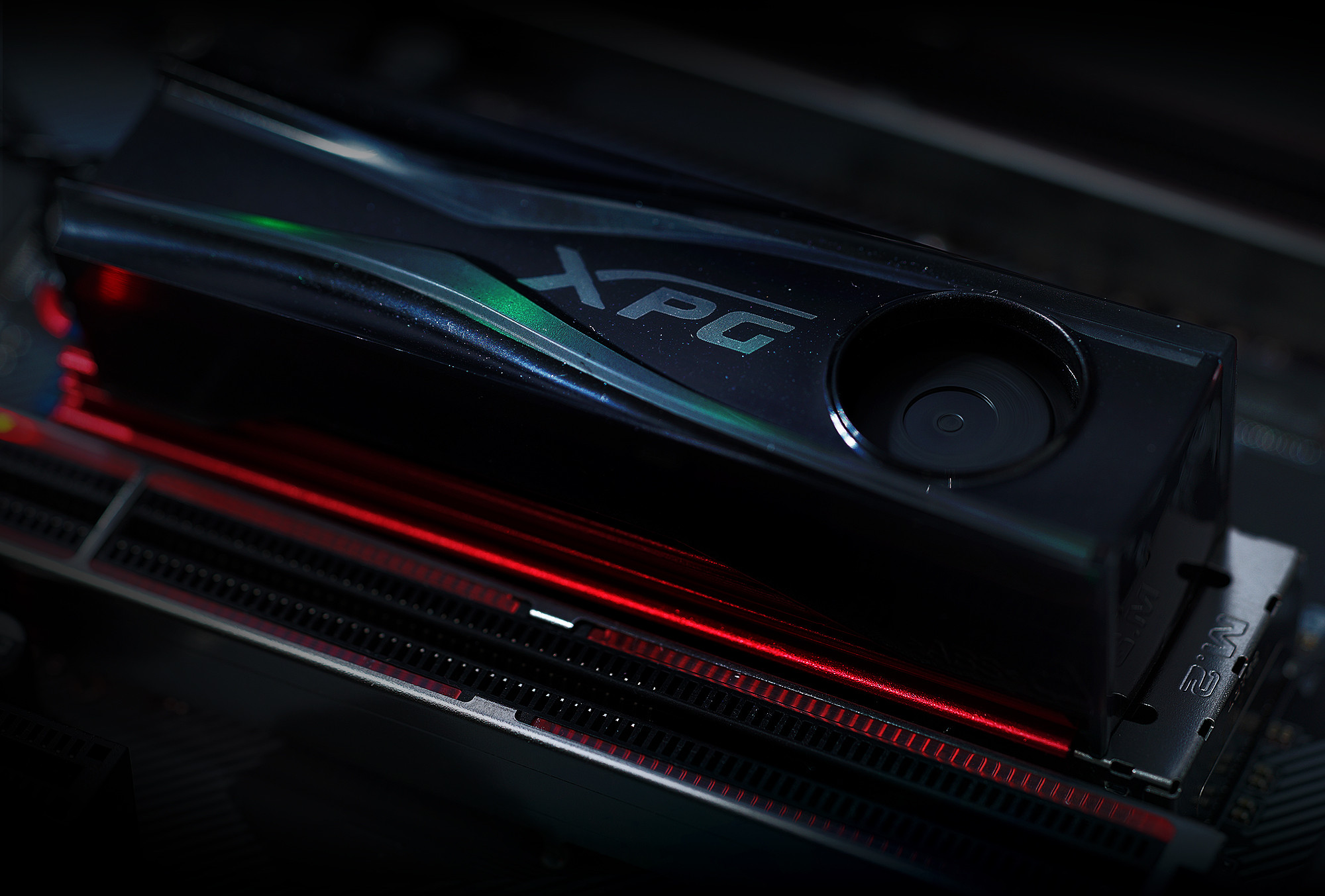 Охладител за SSD ADATA XPG STORM RGB M.2 2280 SSD heatsink