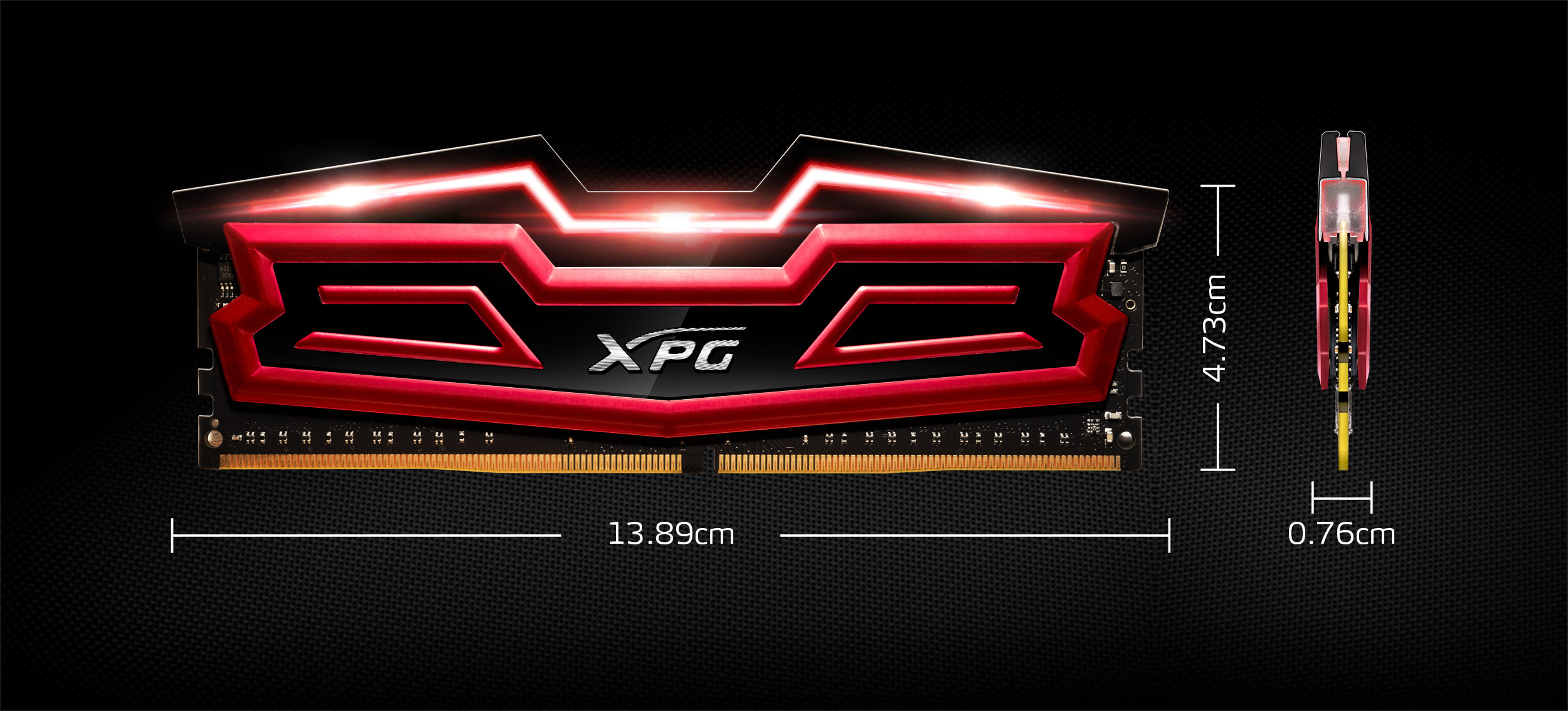 RAM ADATA XPG Dazzle LED 8GB DDR4-2800