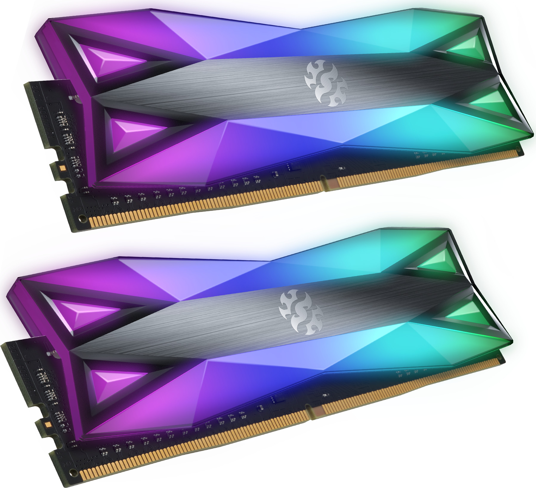 RAM ADATA XPG SPECTRIX D60G RGB 16GB (2x8GB) DDR4-3600, Tungsten Grey