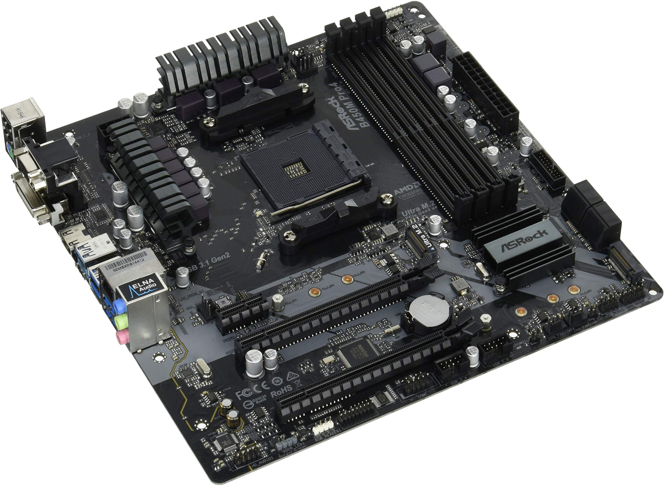 Дънна платка ASRock B450M Pro4