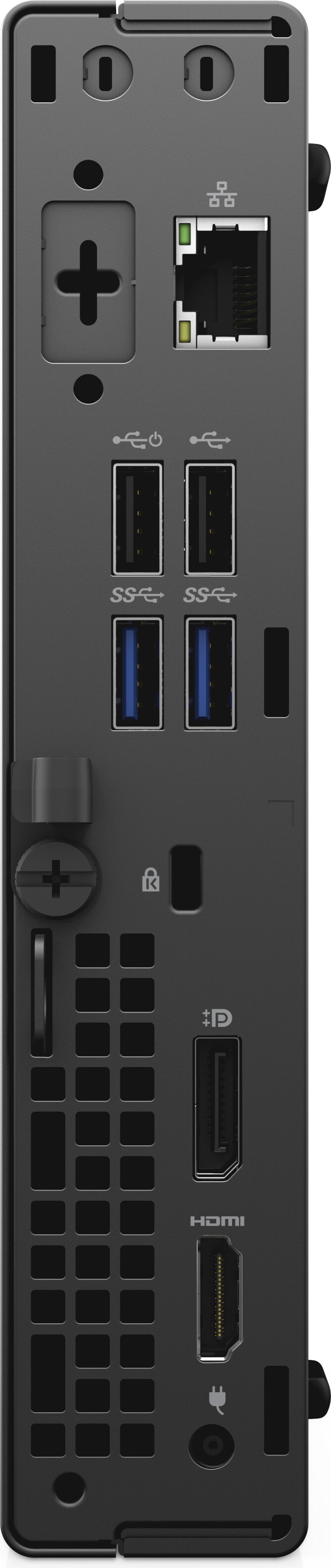 Компютър Dell OptiPlex 3080 MFF - Intel Core i3-10100T, 8GB DDR4, 256GB ...