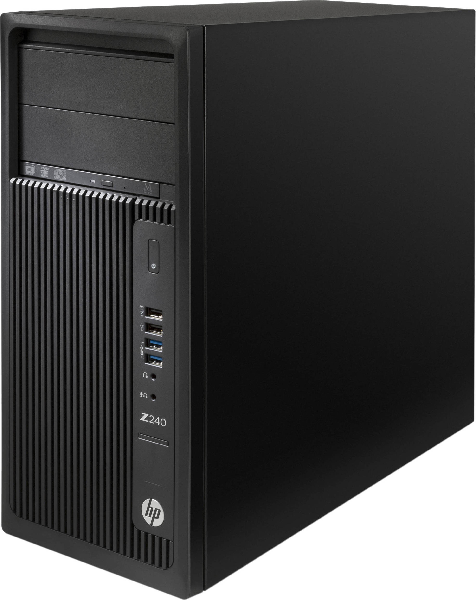 Компютър HP Z240 Tower Workstation, Xeon® E3-1230 v6, 8 GB