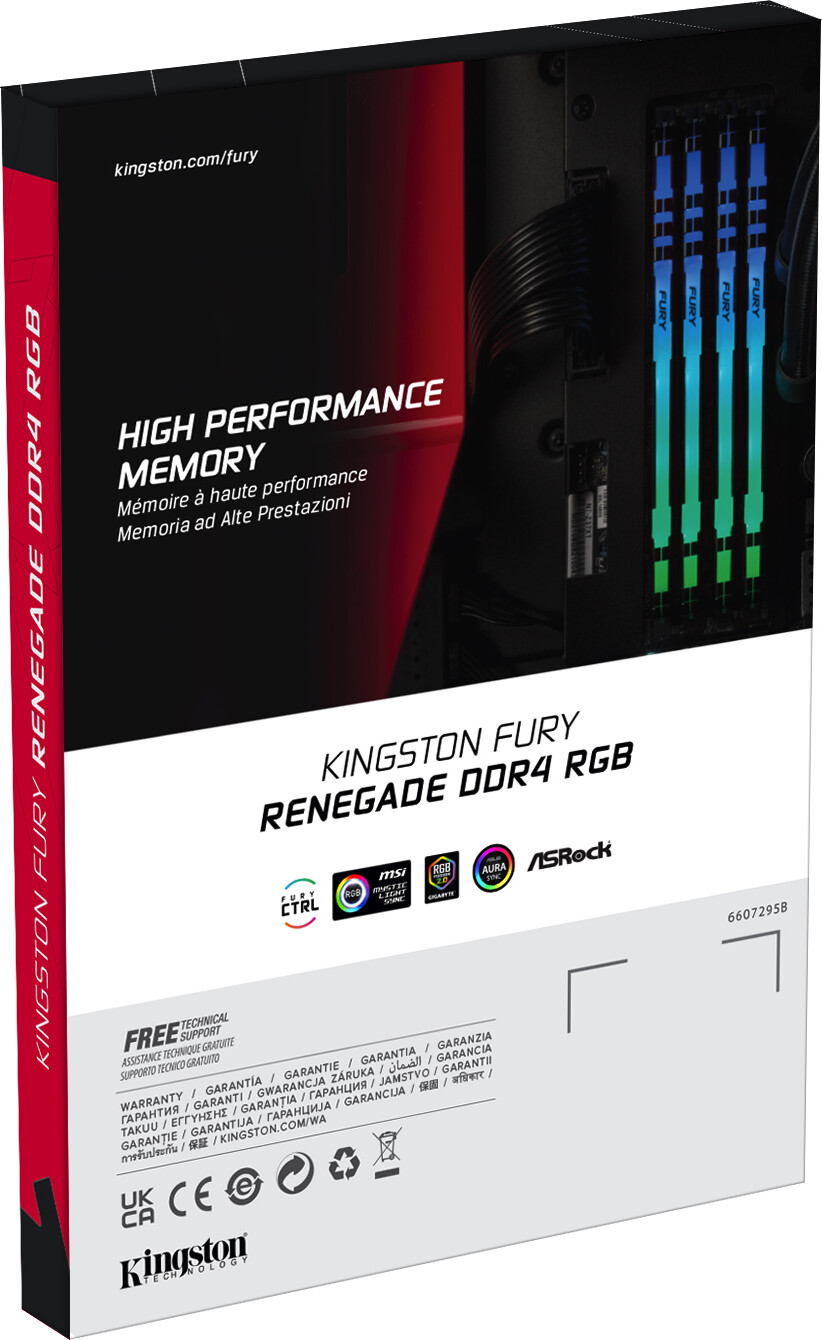 RAM Kingston FURY Renegade RGB 32GB DDR4-3000