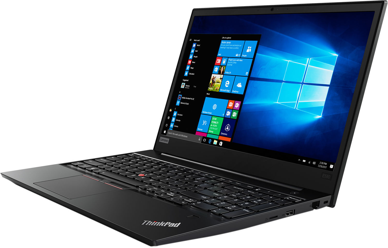 Лаптоп Lenovo ThinkPad E595 - 15.6” FHD IPS, AMD Ryzen 7 3700U - 20NF0000BM
