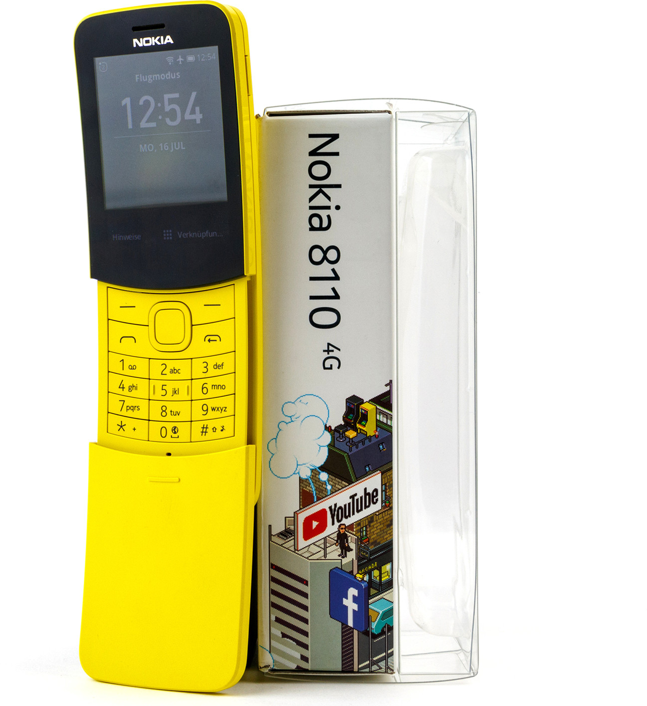 Телефон Nokia 8110 4G TA-1071, жълт