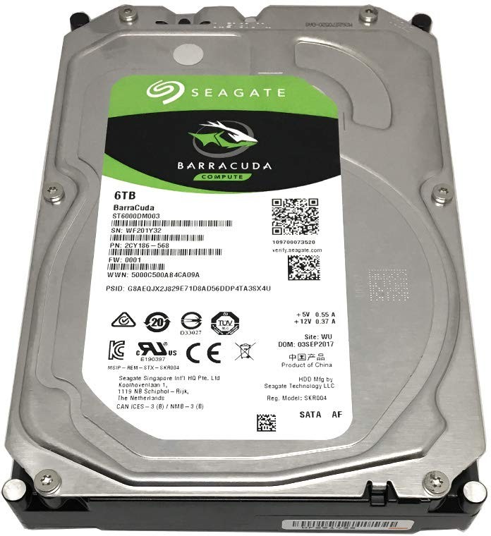Твърд Диск Seagate BarraCuda 6 TB - ST6000DM003