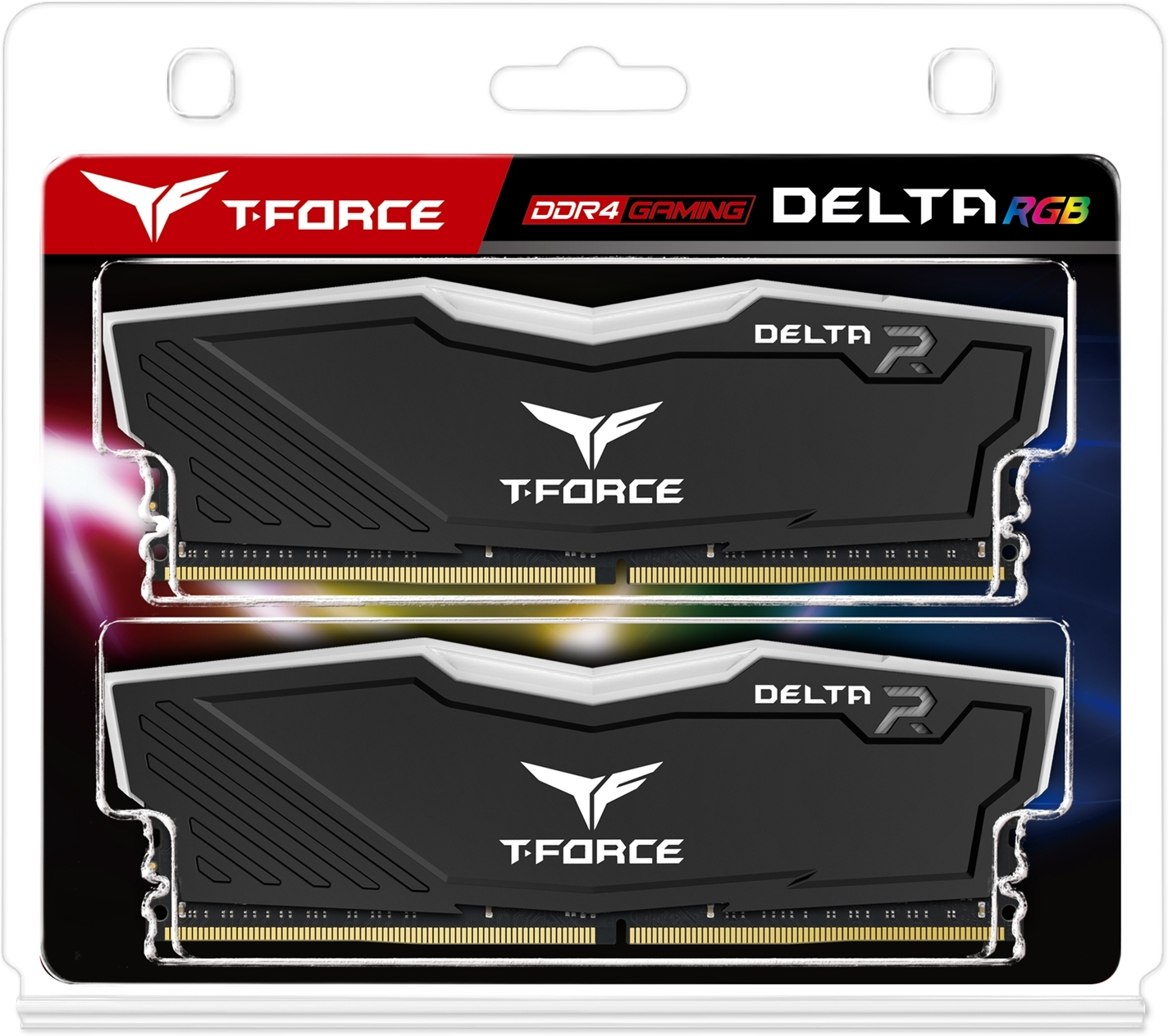 RAM Team Group T-FORCE DELTA RGB 32GB (16GBx2) DDR4-3600 Black ...