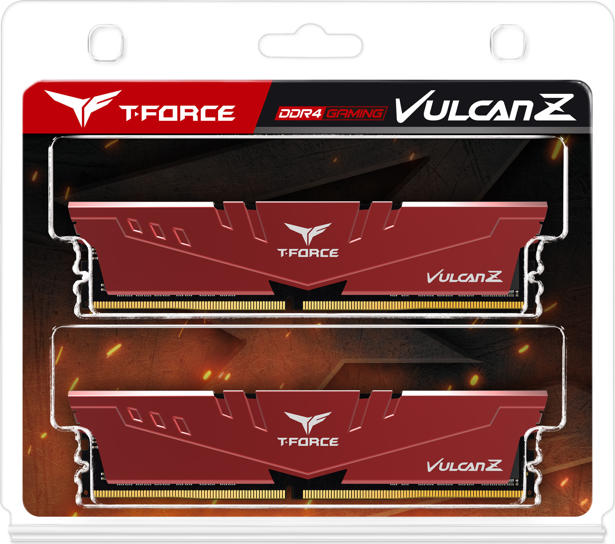 RAM Team Group T-FORCE VULCAN Z RED 64GB (32GBX2) DDR4-3200