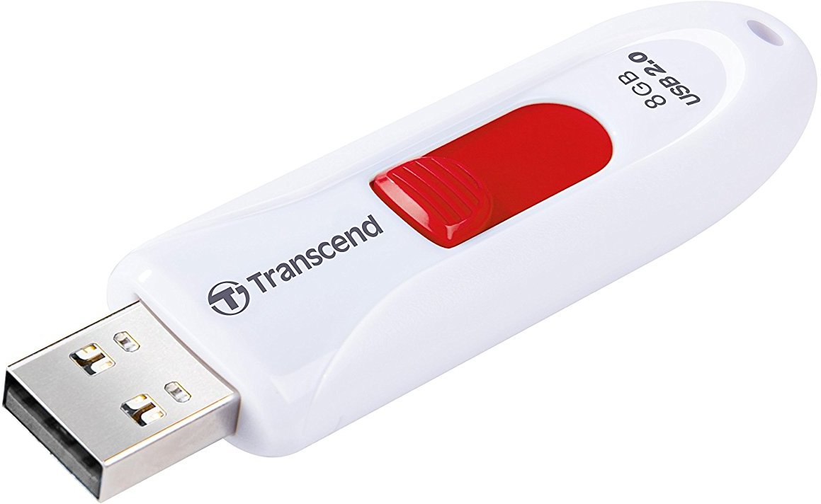 Флаш памет Transcend JetFlash 590 8GB White