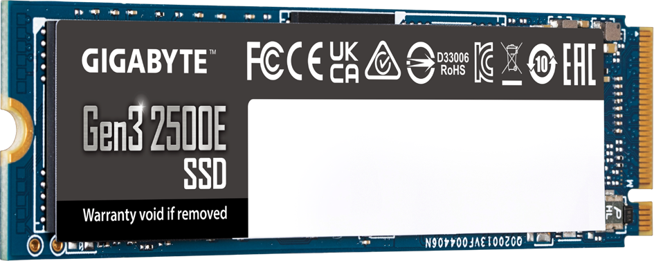 Solid State Drive (SSD) Gigabyte Gen3 2500E, 1TB, NVMe, M.2 - GA-SSD-M2 ...