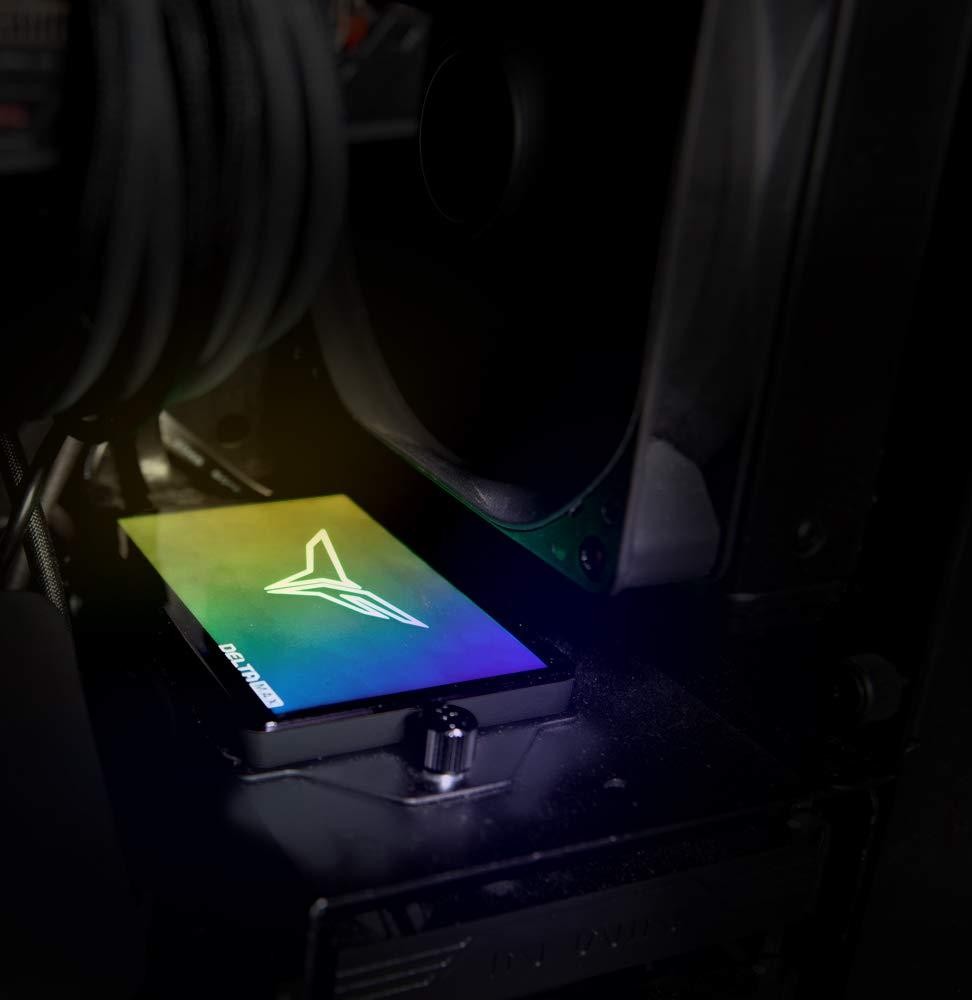 Solid State Drive (SSD) Team Group Delta MAX RGB Black 500GB 2.5" SATA ...