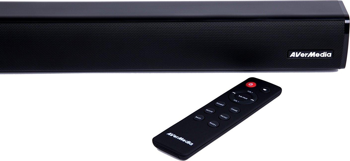 AverMedia Gaming Soundbar GS331 2.0 40W, Bluetooth