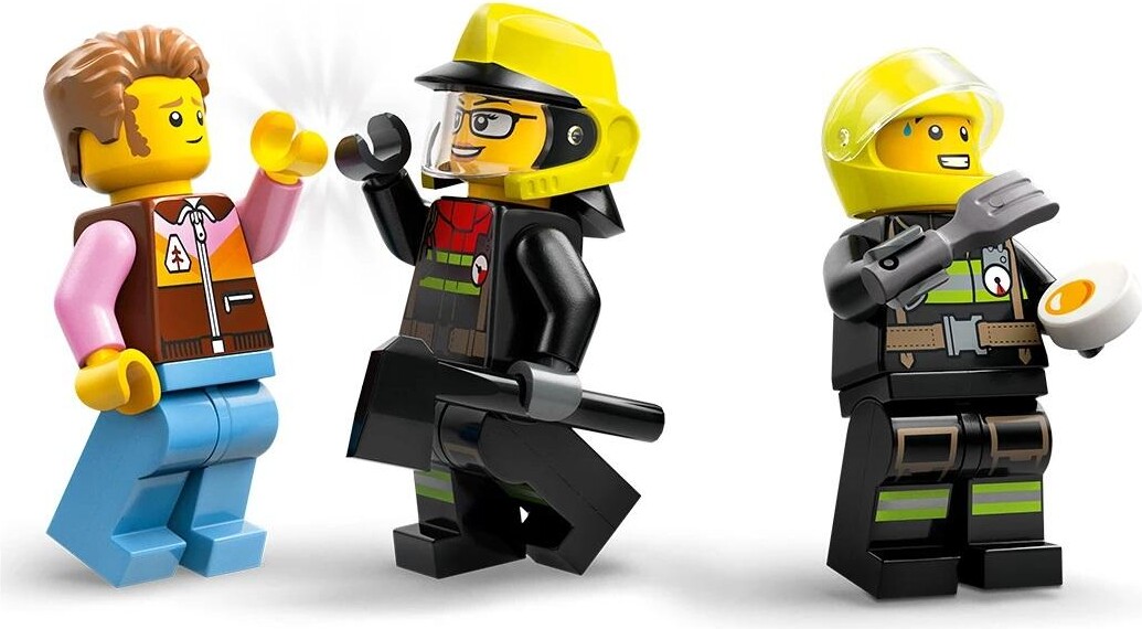 LEGO City - 4x4 Fire Truck with Rescue Boat - 60412