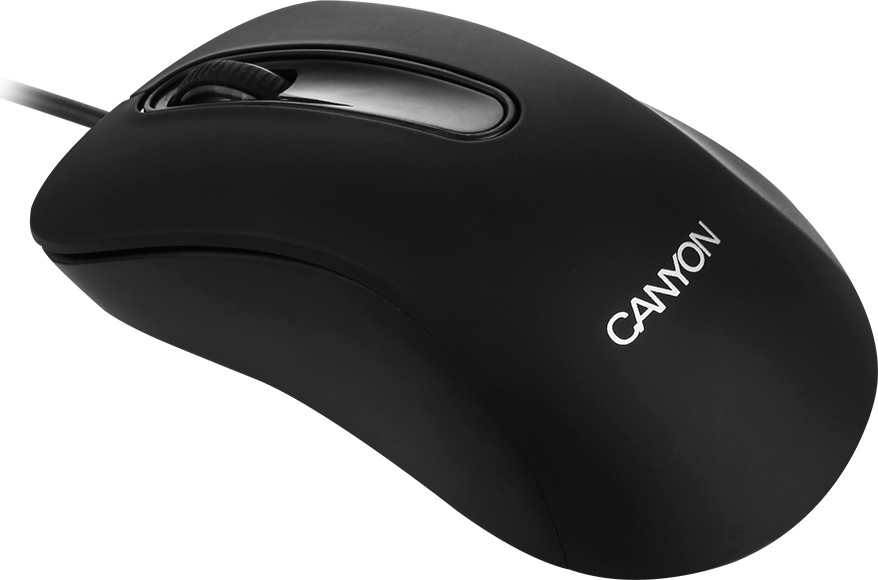 CANYON Wired Optical Mouse with 3 buttons, 1200 DPI optical technology ...