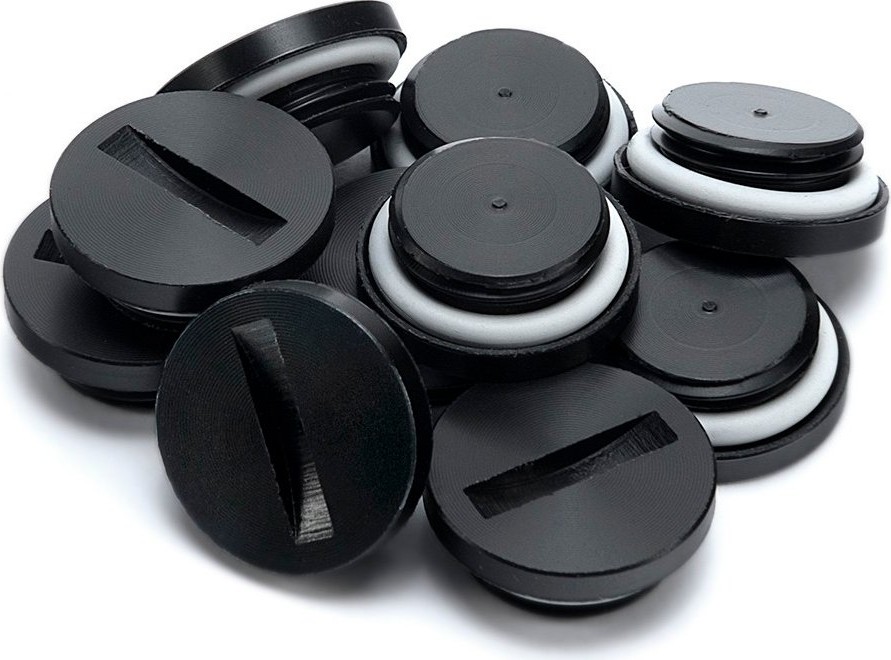 EK-PLUG G1/4 Acetal - Black (10 pack)