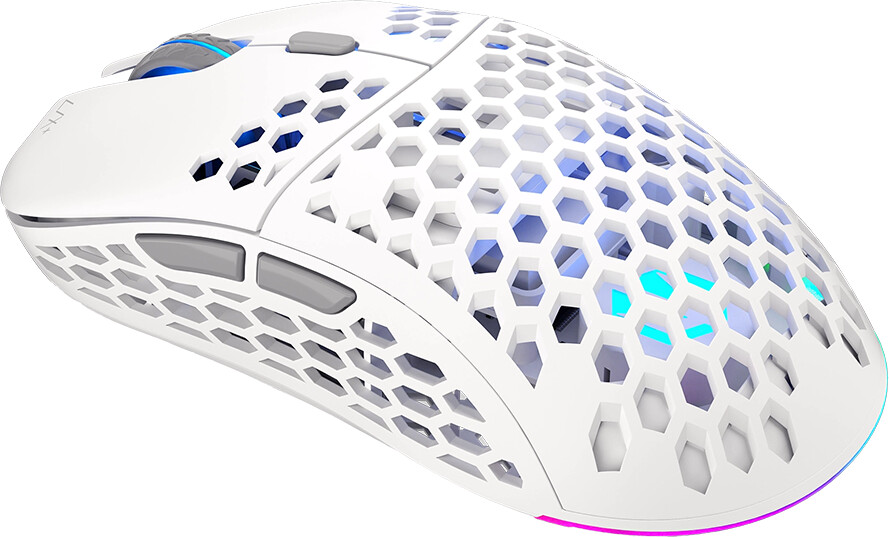 Endorfy LIX Plus Onyx White Wireless Gaming Mouse, PIXART PAW3370 ...