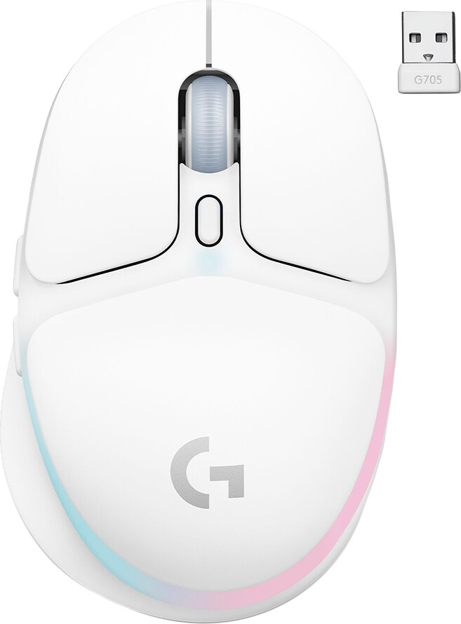 LOGITECH G705 LIGHTSPEED Wireless Gaming Mouse - OFF-WHITE - EER2 - 910 ...