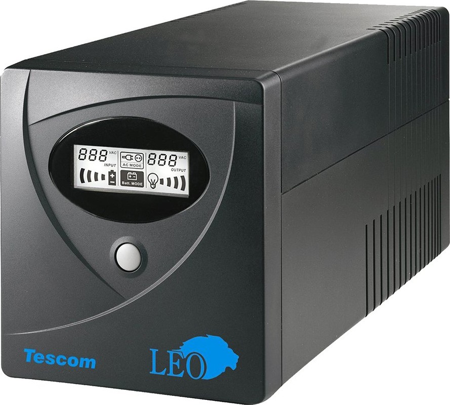 UPS 650VA/390W, 1 x battry 12V/9Ah, 2 x shoko input, LCD Display - 650A_LCD