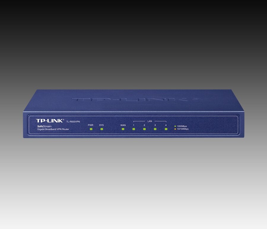 VPN Router TP-Link, 1 Gigabit WAN port + 4 Gigabit LAN ports,20 IPsec ...